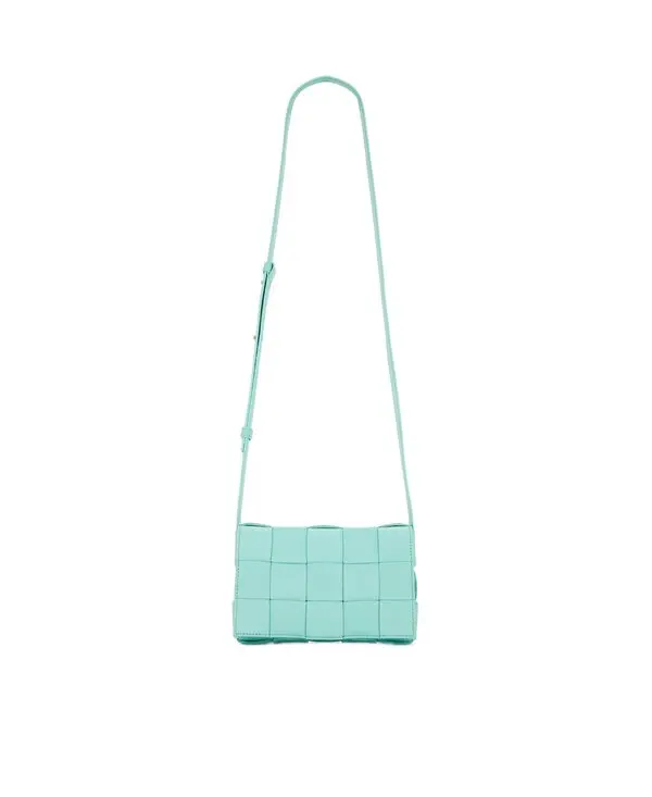Bottega Veneta Small Cassette Crossbody Bag - Blue
