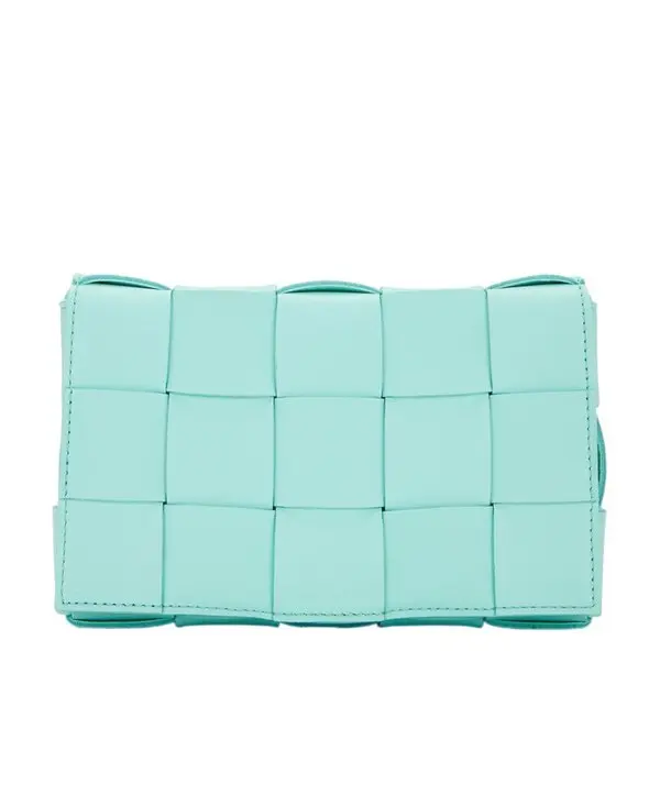 Bottega Veneta Small Cassette Crossbody Bag - Blue