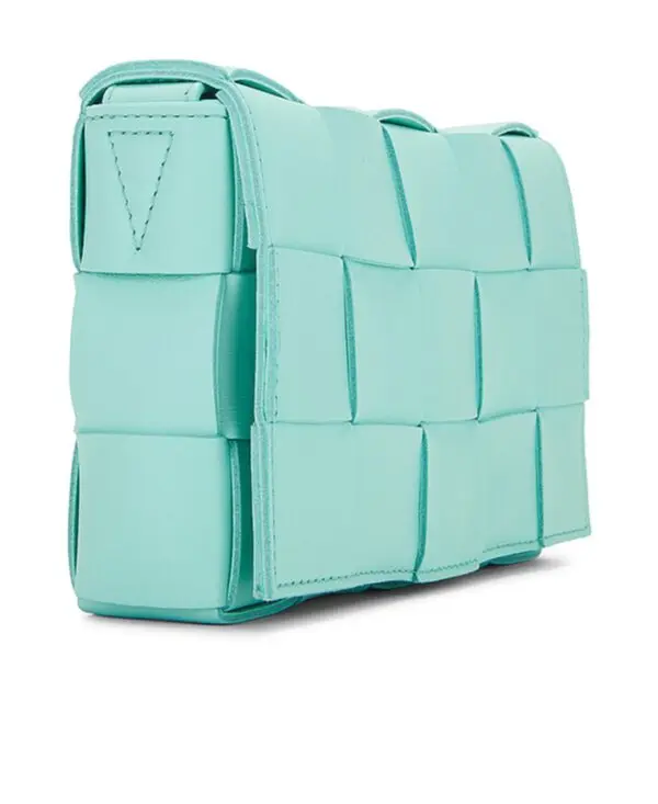 Bottega Veneta Small Cassette Crossbody Bag - Blue