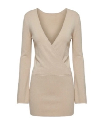 AYA MUSE V-neck Flared Dress