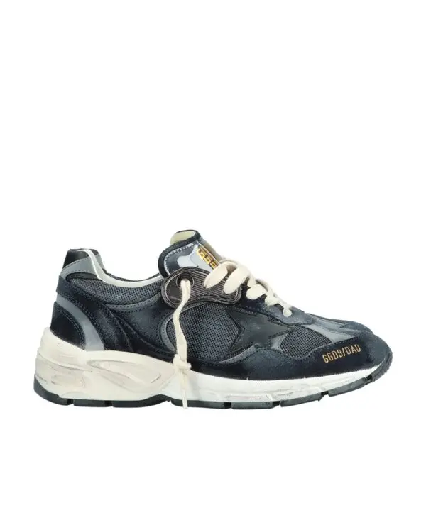 GOLDEN GOOSE Star Patch Lace-up Sneakers - Blue