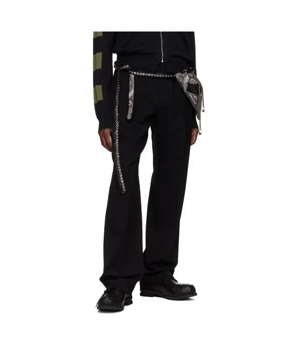 KIKO KOSTADINOV Black Csomor Trousers