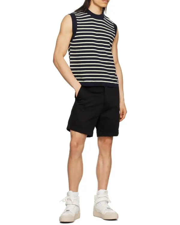 Ami Striped Merino Wool Vest