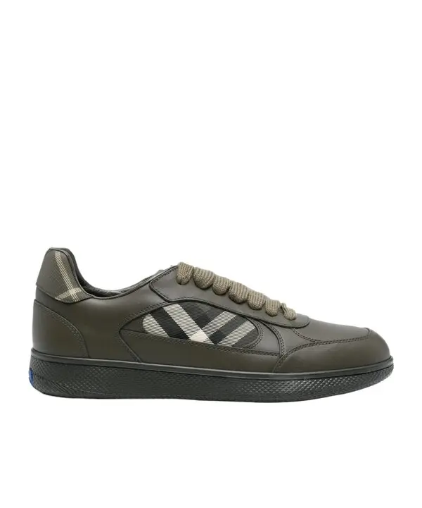 Burberry Check Panel Sneakers