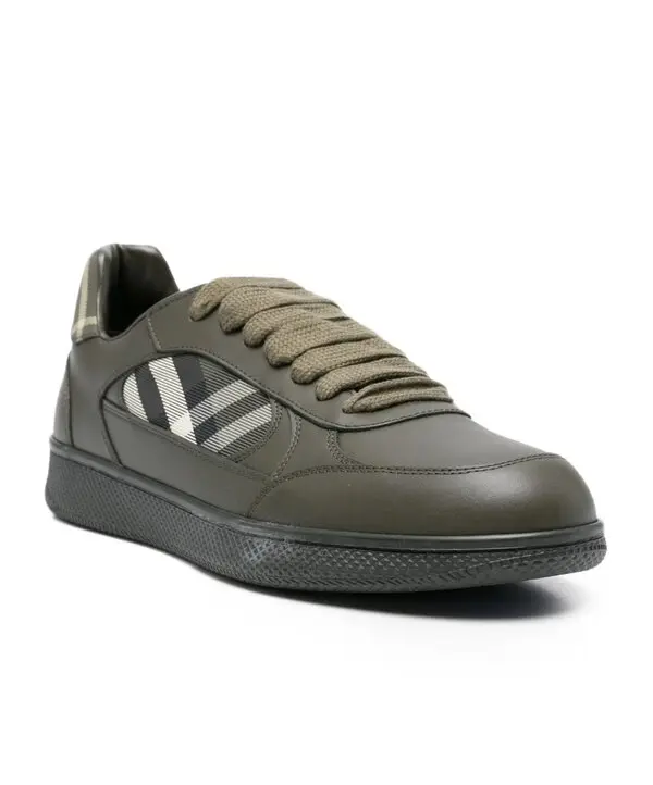 Burberry Check Panel Sneakers