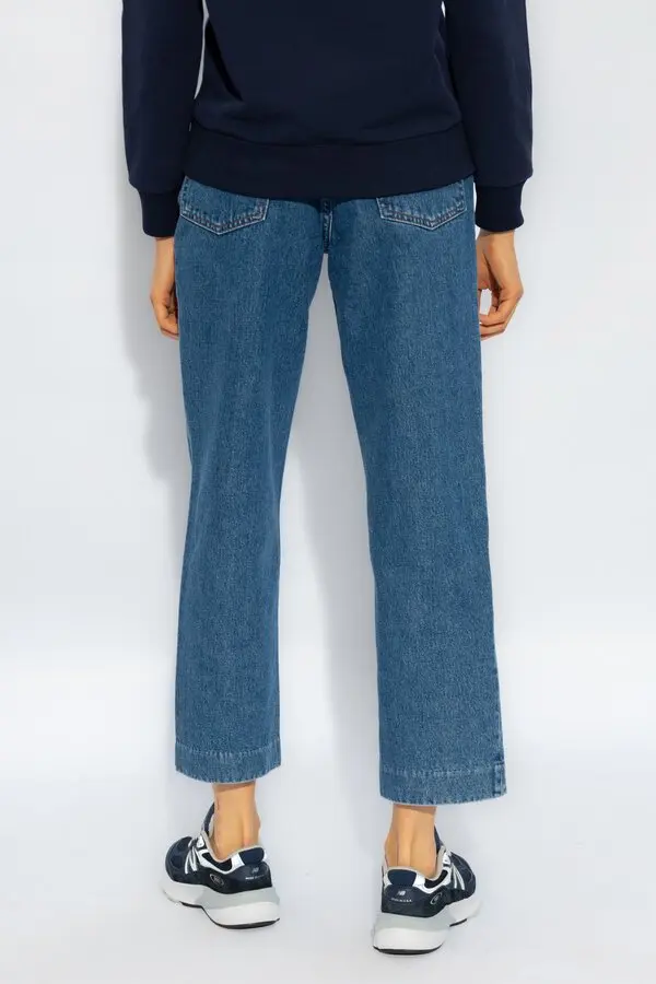 A.p.c. Cropped Sailor Jeans