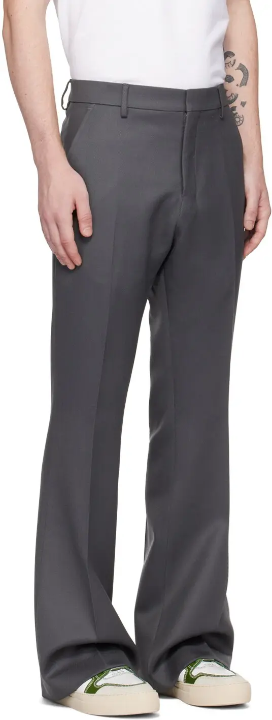 Ami Belt-loop Casual Pants