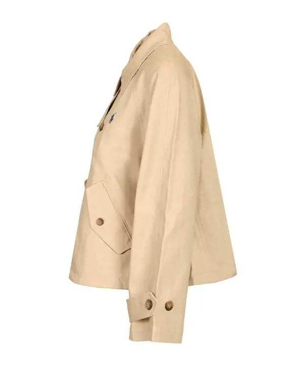 Polo Ralph Lauren Buttoned Short Jacket - Beige