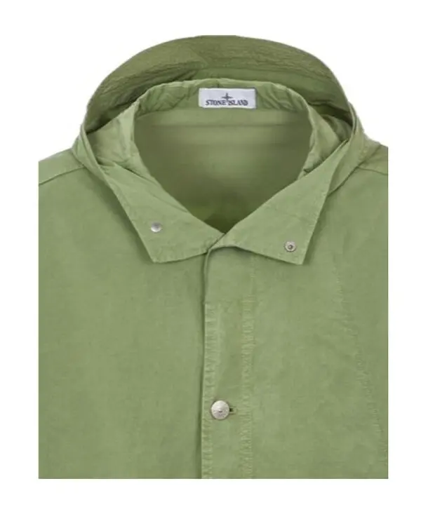 Stone Island Compass Patch Hooded Jacket