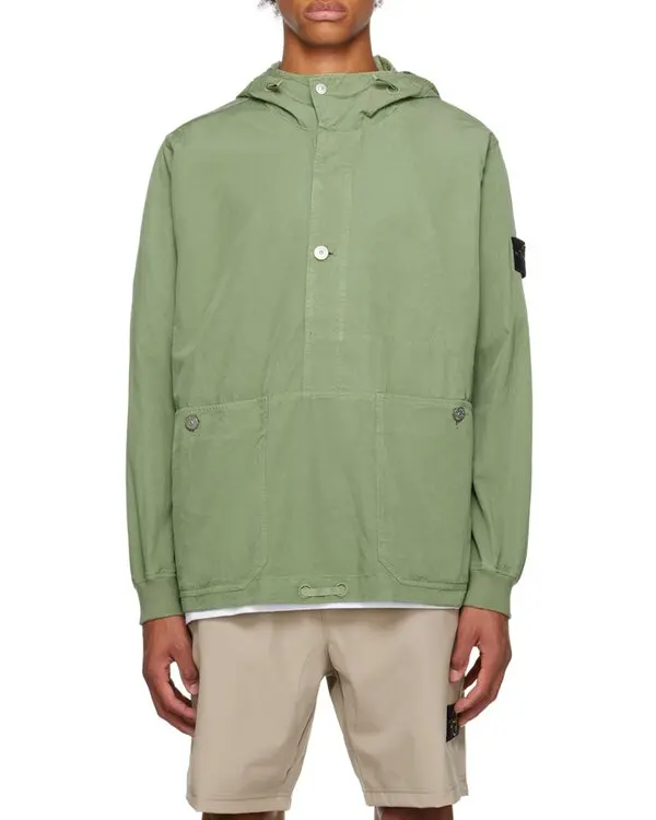 Stone Island Compass Patch Hooded Jacket