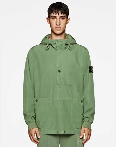 Stone Island Compass Patch Hooded Jacket