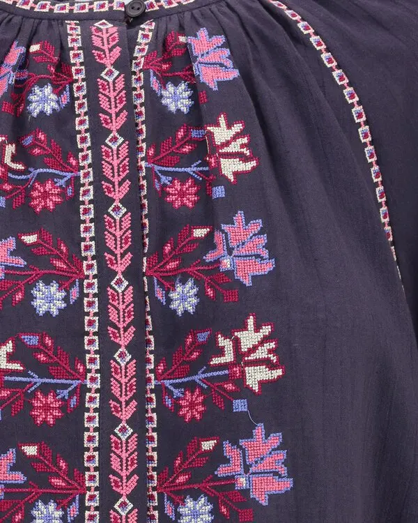 Isabel Marant Étoile Embroidered Long Sleeve Shirt