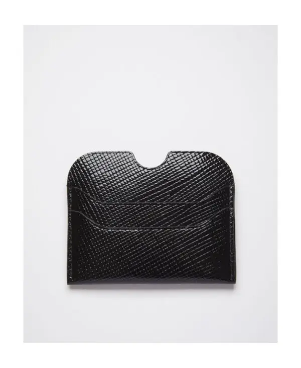 Acne Studios Embossed-logo Leather Cardholder
