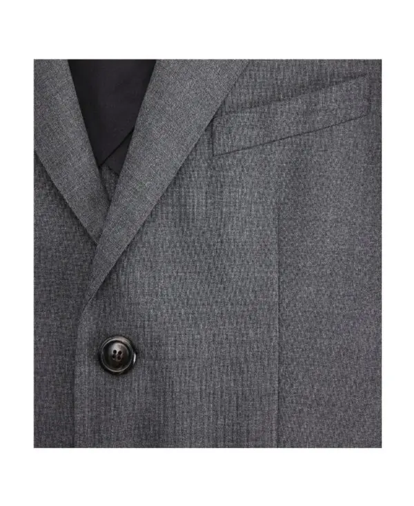 Ami Single-breasted Blazer - Gray