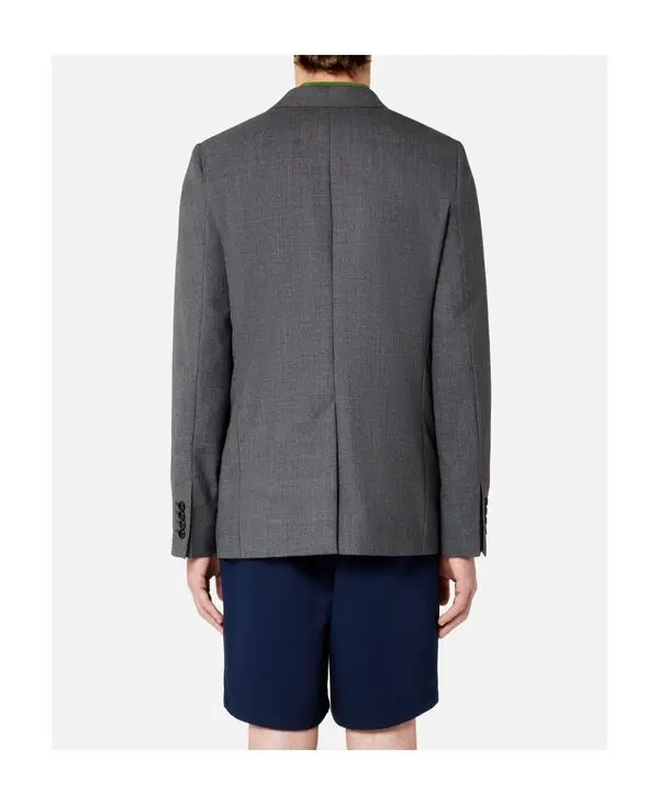 Ami Single-breasted Blazer - Gray