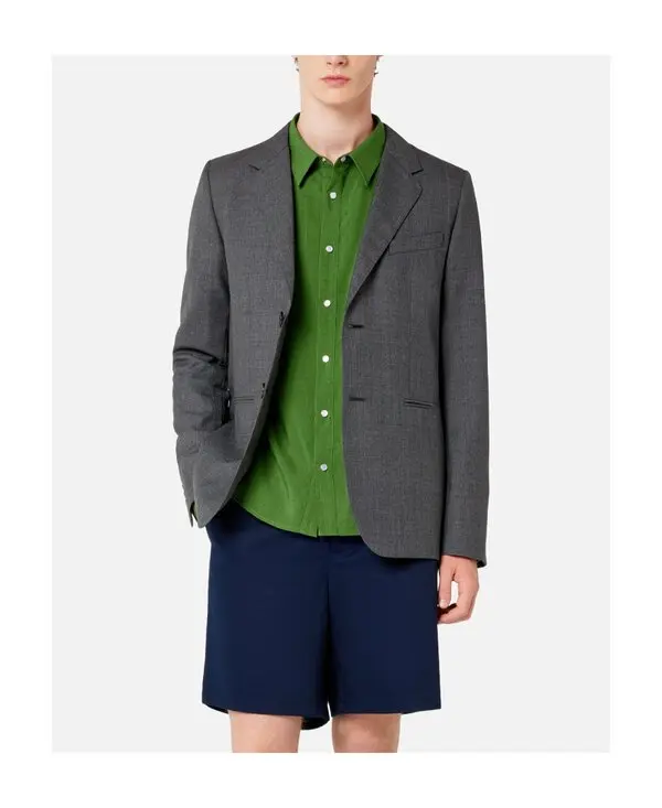 Ami Single-breasted Blazer - Gray