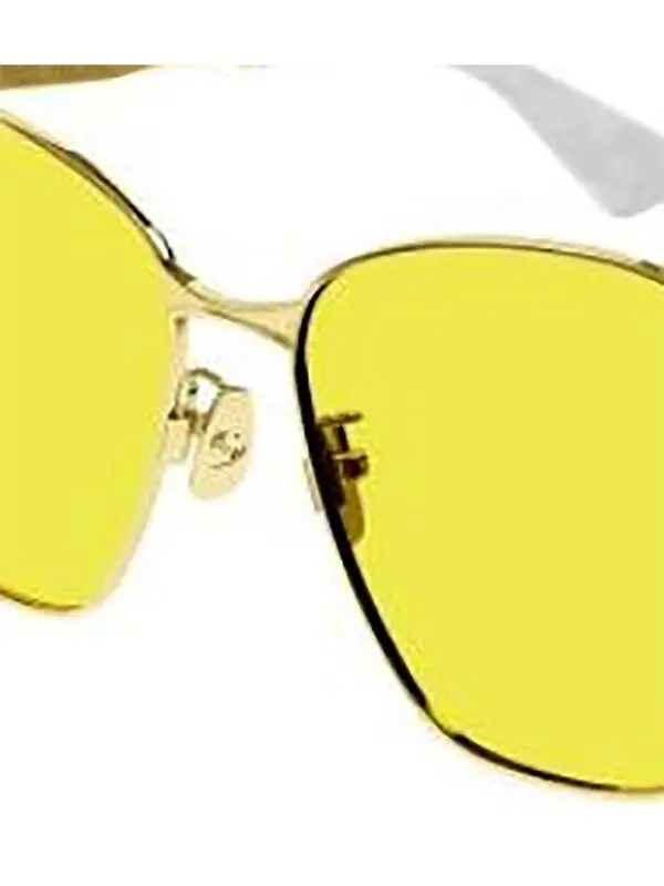 Gucci Gold Tone Sunglasses