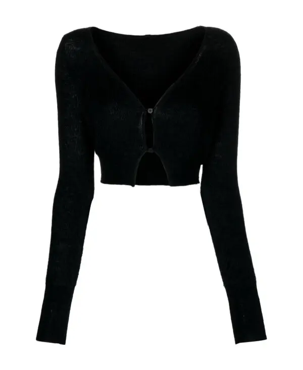 Jacquemus Le Alzou Cropped Cardigan