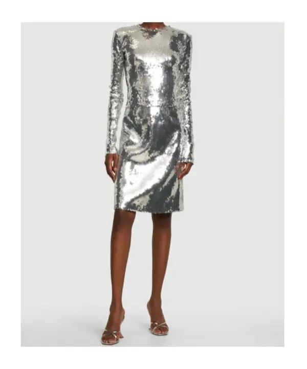 16Arlington Sequined Midi Skirt