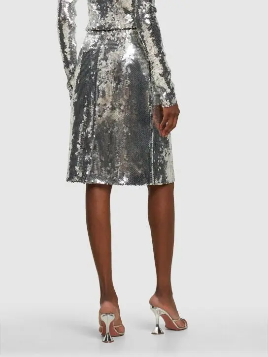 16Arlington Sequined Midi Skirt