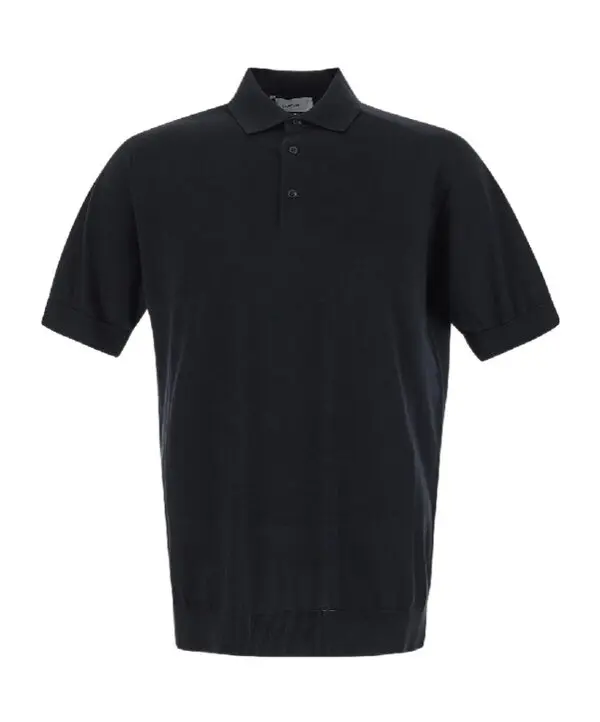 LARDINI Logo-embroidered Cotton Polo Shirt