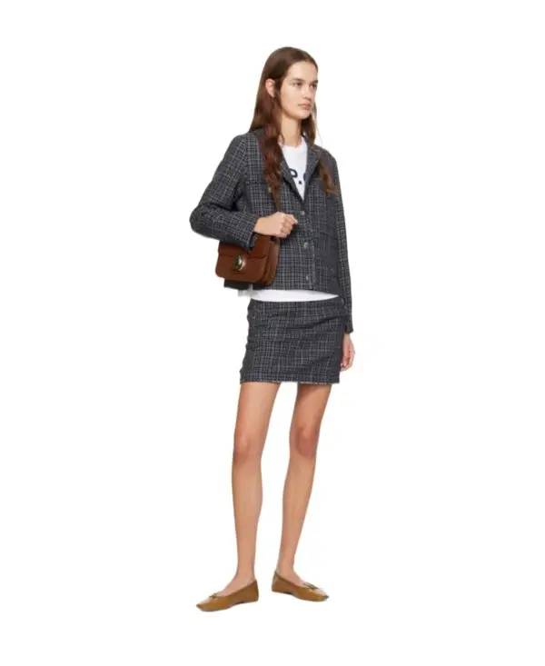 A.p.c. Rebekah Tweed Miniskirt