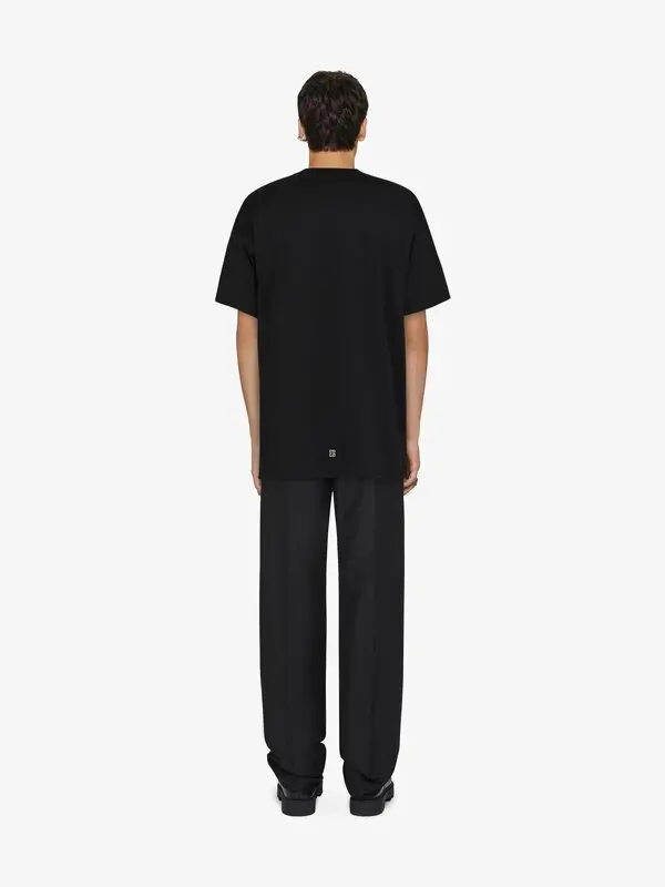 Givenchy World Tour Oversized T-shirt In Cotton