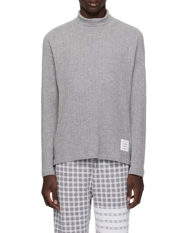Thom Browne High-neck Long-sleeve Sweater