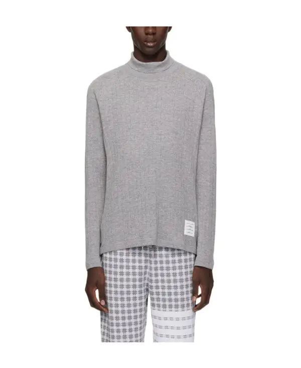 Thom Browne High-neck Long-sleeve Sweater