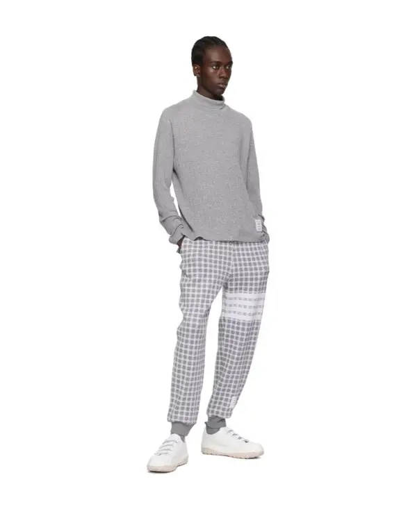 Thom Browne High-neck Long-sleeve Sweater