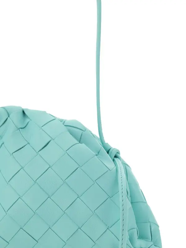 Bottega Veneta Woven Drawstring Clutch Bag