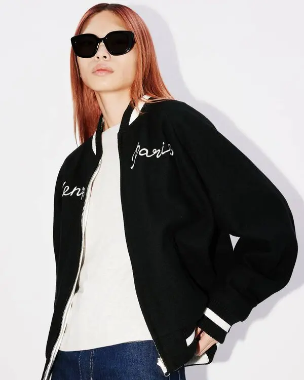 Kenzo Reversible Embroidered Bomber Jacket