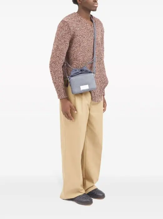 MAISON MARGIELA Panelled Drawstring Shoulder Bag
