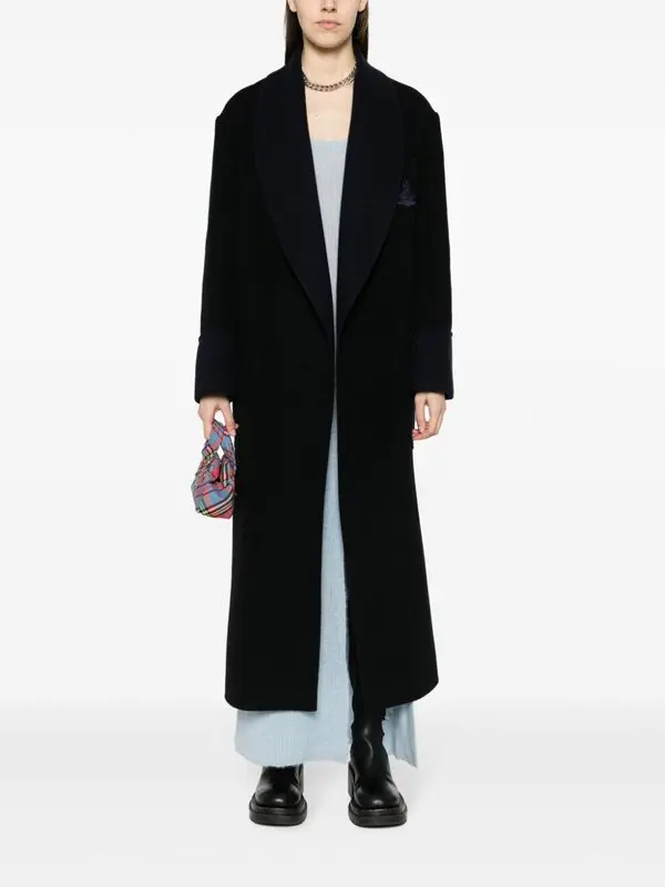 VIVIENNE WESTWOOD Long-sleeved Embroidered Coat