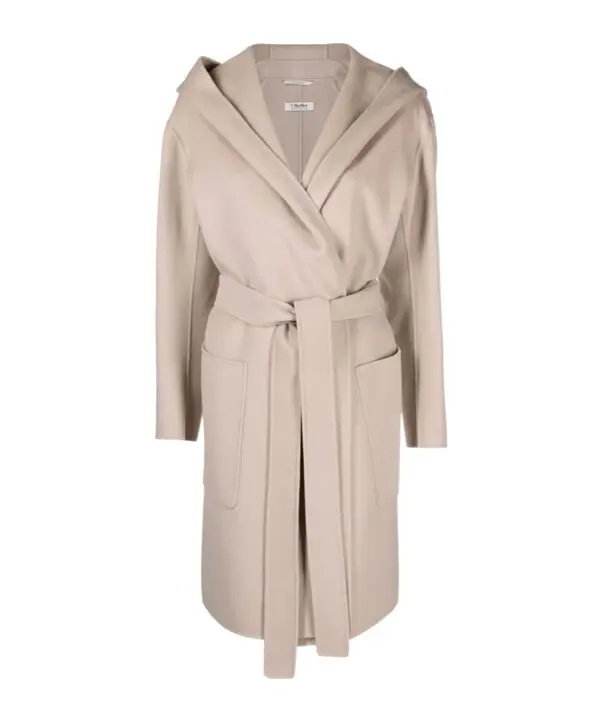 Max Mara Hooded Wool Coat