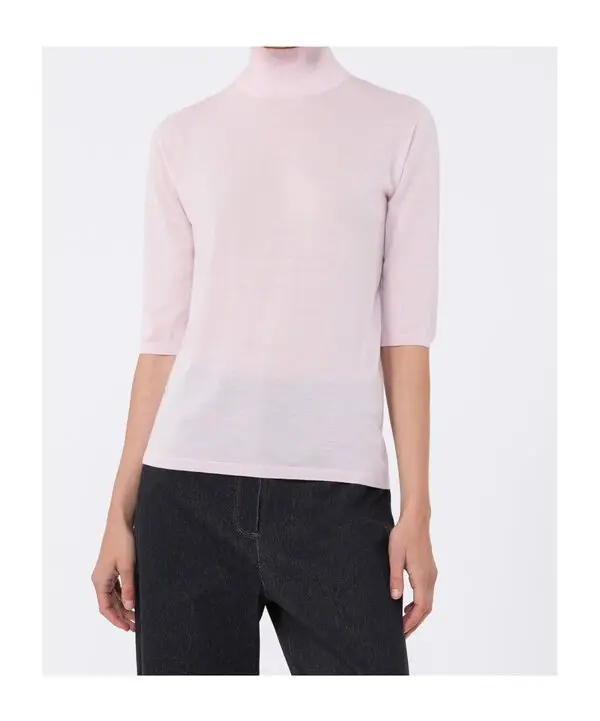 Max Mara Turtleneck Sweater With Raglan Sleeves