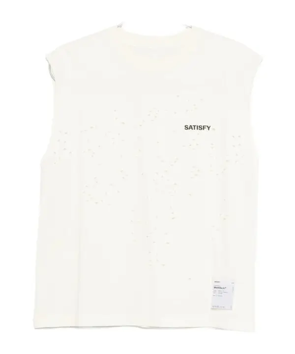 Satisfy Mothtech Distressed Muscle T-shirt