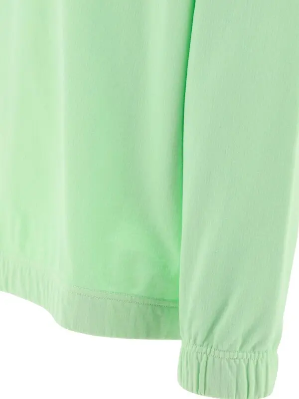 Stone Island Logo Print Crewneck Sweatshirt