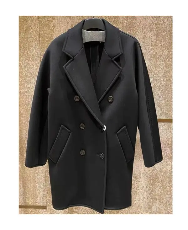 Max Mara Double-breasted Button-up Coat