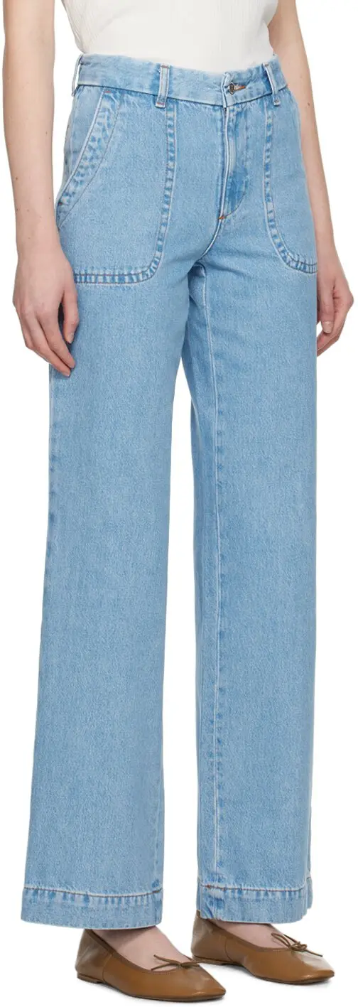 A.p.c. High Waist Four Pocket Jeans