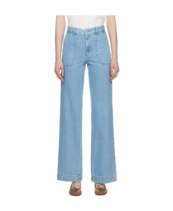 A.p.c. High Waist Four Pocket Jeans