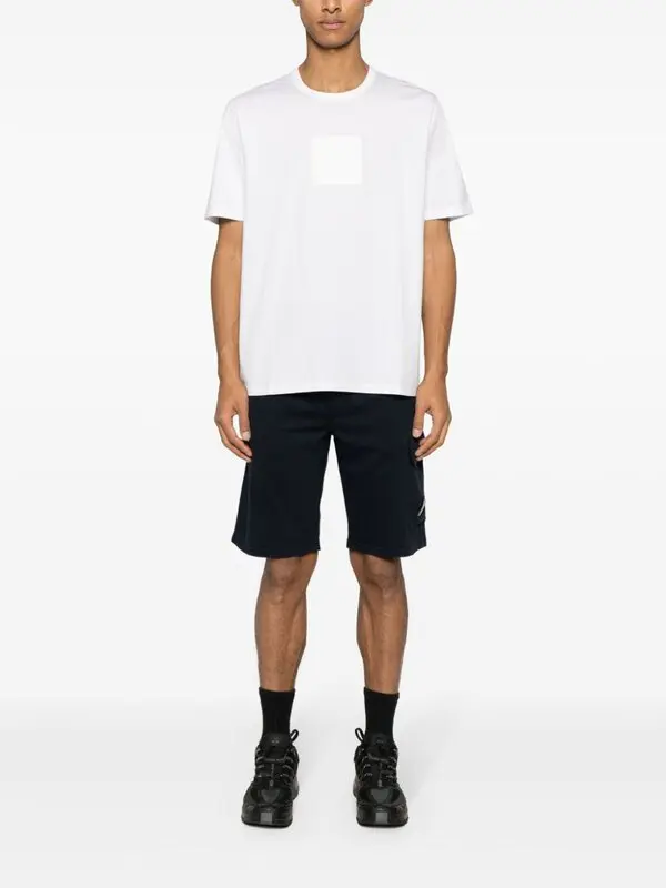 C.P. COMPANY Cargo Fleece Shorts - Black