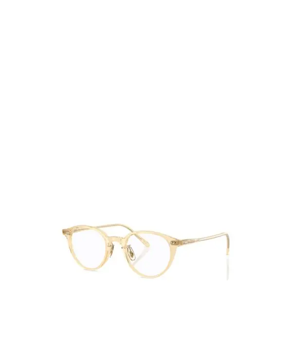 Oliver Spencer Sarelle Geometric Eyeglasses - Light Brown