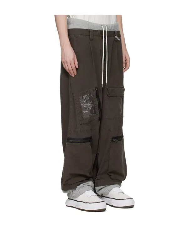 Mihara Yasuhiro Layered Cargo Pants