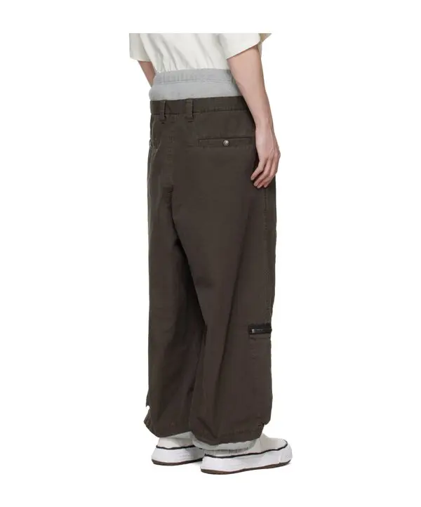 Mihara Yasuhiro Layered Cargo Pants
