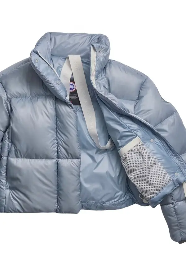Canada Goose Cypress Cropped Puffer Jacket - Light Ozone Blue