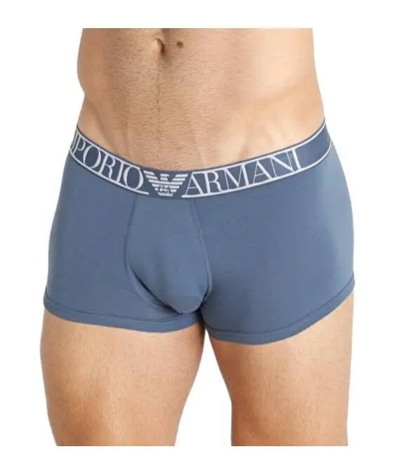 Emporio Armani Elastic Waist Underwear - Blue