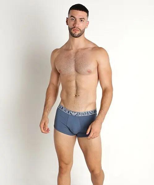 Emporio Armani Elastic Waist Underwear - Blue