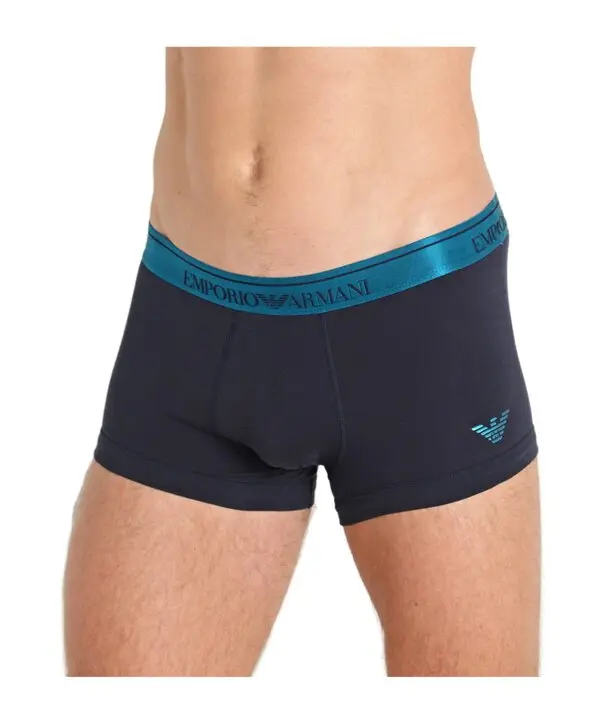 Emporio Armani Elastic Waist Underwear - Blue
