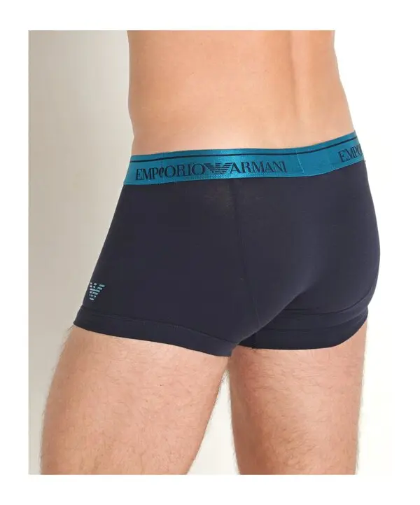 Emporio Armani Elastic Waist Underwear - Blue